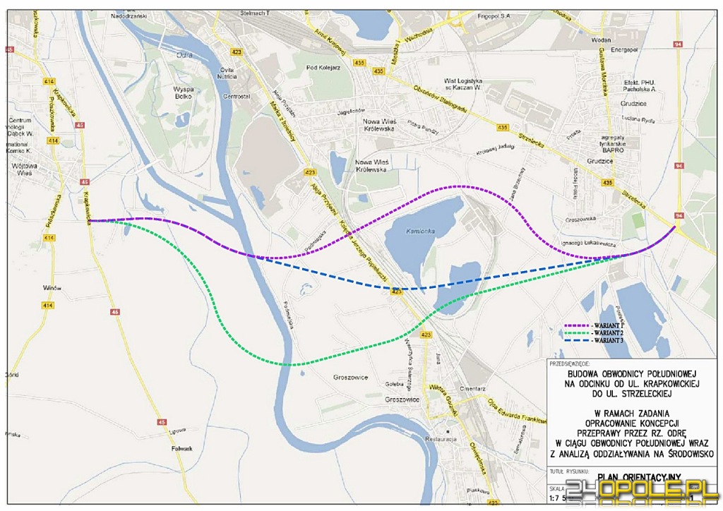 Rozpoczęły się konsultacje społeczne w sprawie południowej obwodnicy Opola - Wiadomości