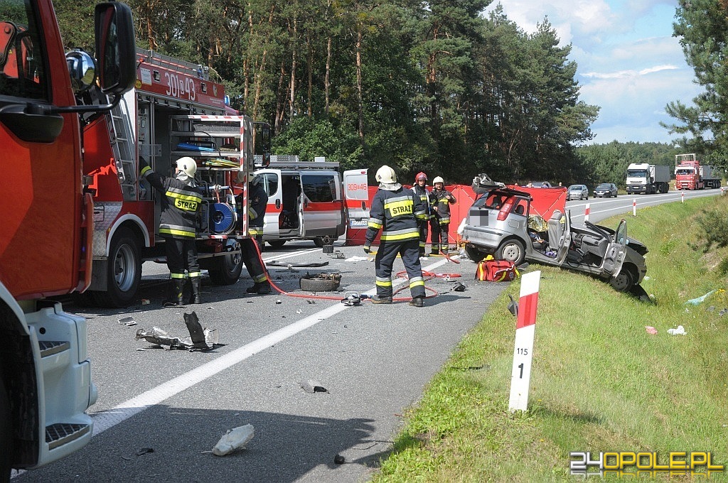 Śmiertelny wypadek pod Opolem. Zablokowana DK 45 - Wiadomości Śmiertelny wypadek pod Opolem. Zablokowana DK 45 - Wiadomości