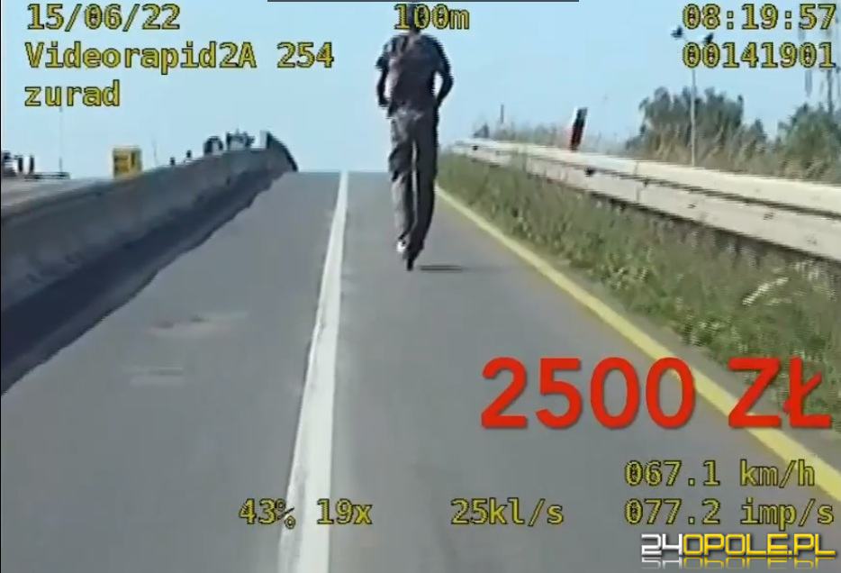 37-latek jechał drogą na hulajnodze. Był kompletnie pijany - Wiadomości