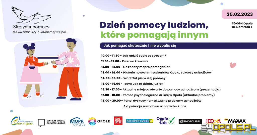 Dzień pomocy ludziom, którzy pomagają innym w Centrum Dialogu ...