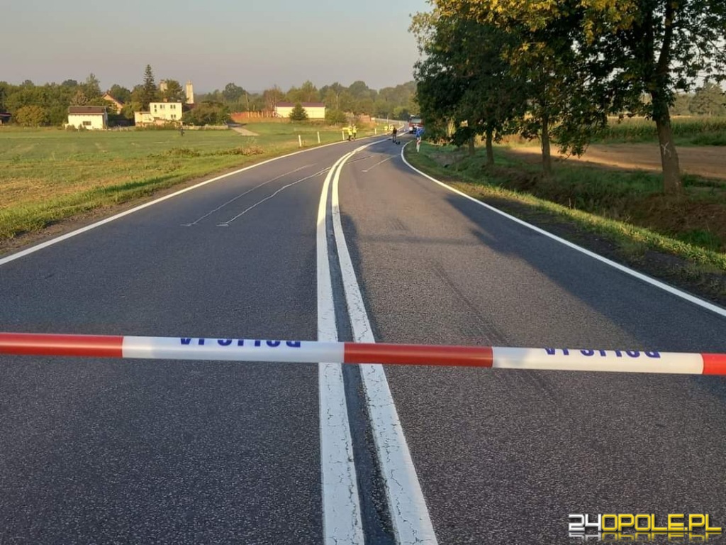Śmiertelny wypadek na DK46: Droga zablokowana - Wiadomości