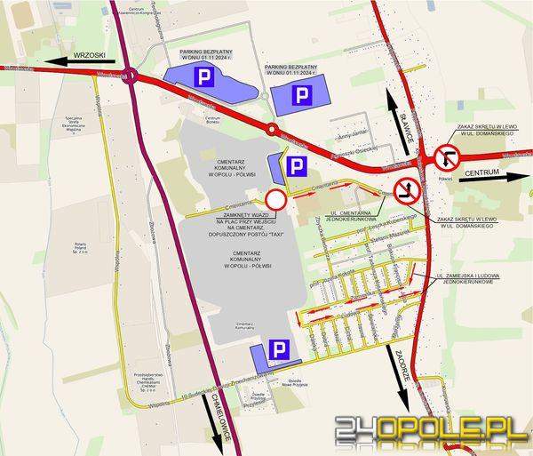 Organizacja ruchu wokół cmentarza na Półwsi - zmiany w okresie Wszystkich Świętych - Wiadomości